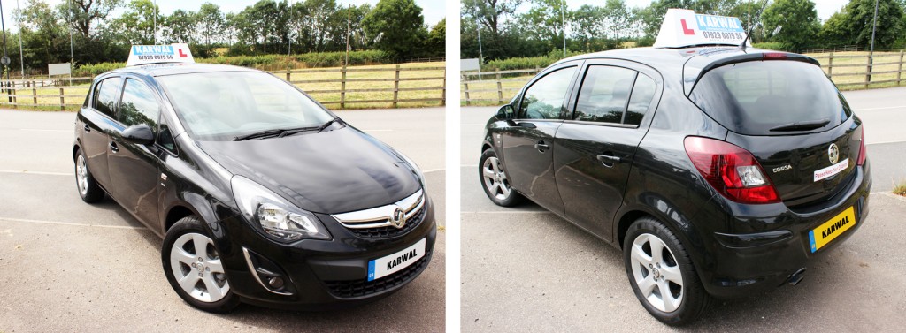 Learner car with karwal driving school leicester